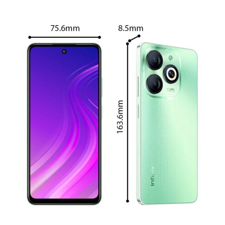 Infinix Smart 8 X6525 3/64GB Crystal Green - NewTech Mobile Accessories