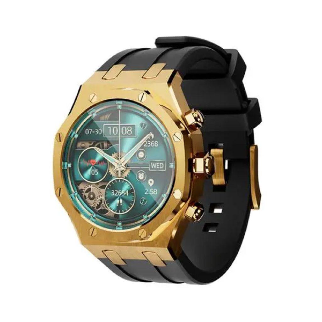 Porodo Cristallo AP Amoled Display Smart Watch Blue Dial - Gold (PD ...
